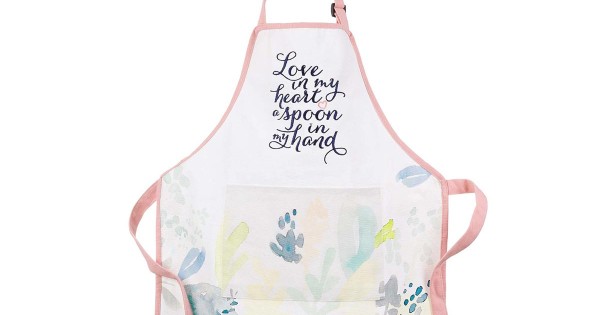 APR002-Love in My Heart Cotton Apron