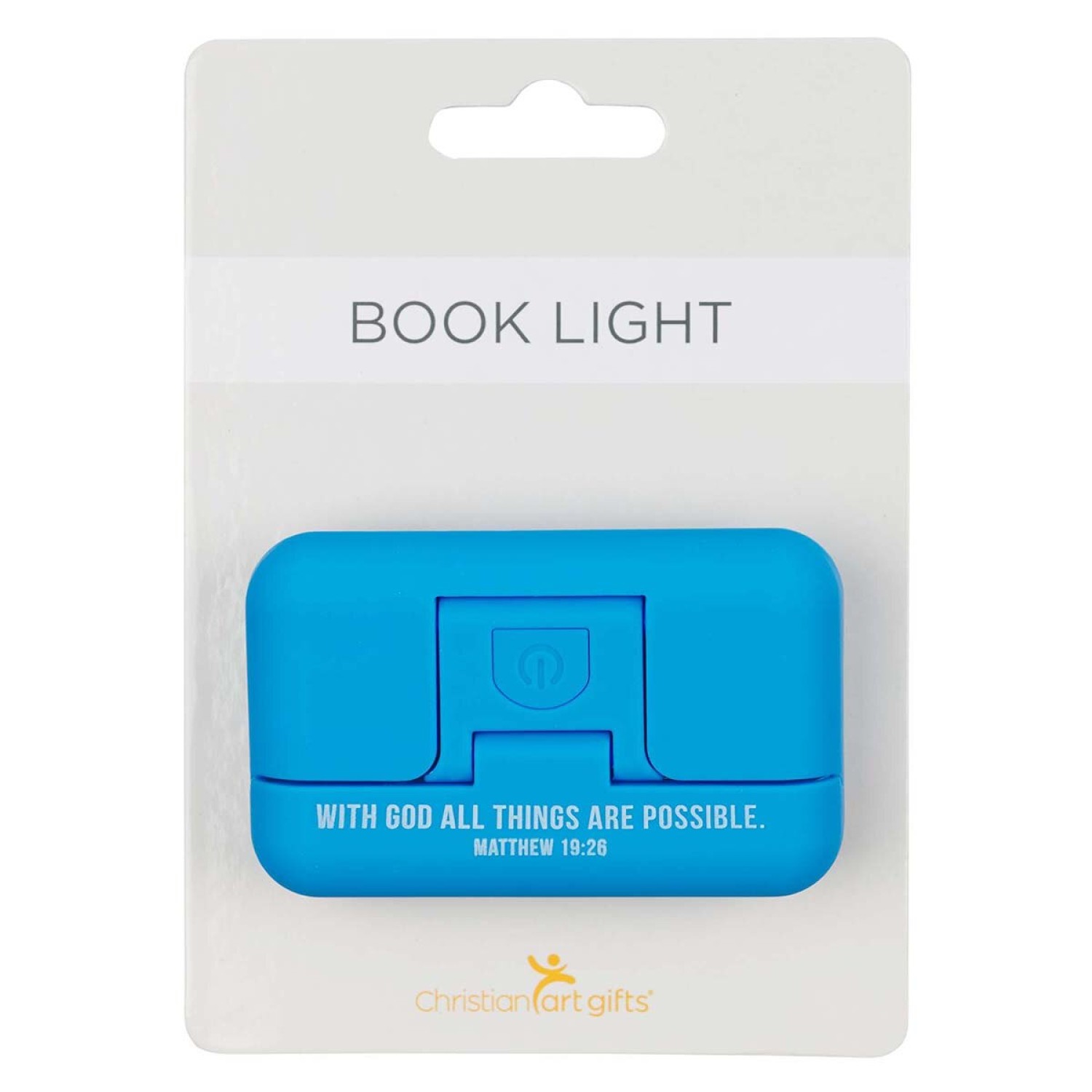 BKL014-With God All Things Are Possible Blue Adjustable Clip-on Book ...