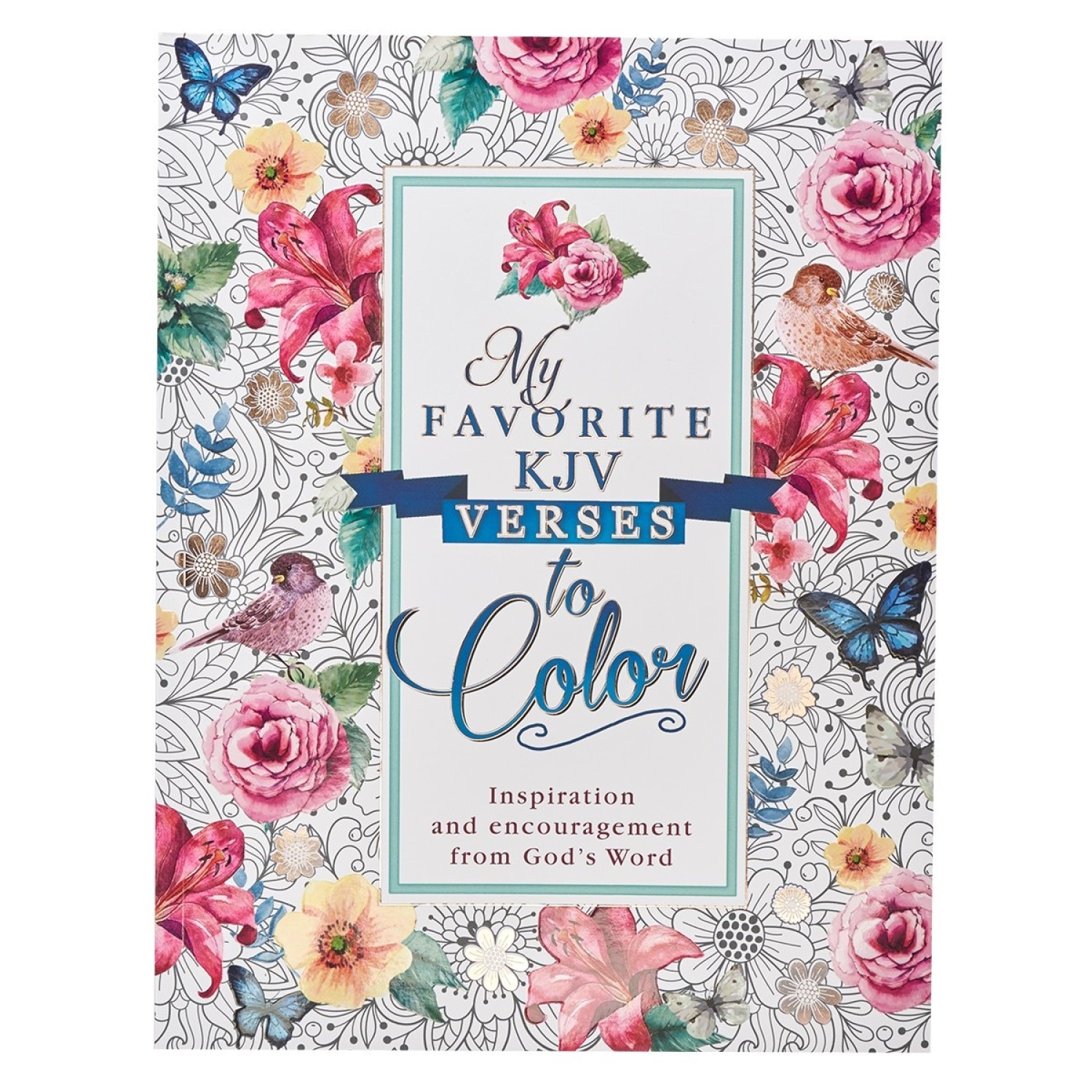 CLR023-My Favorite KJV Verses to Color Coloring Book