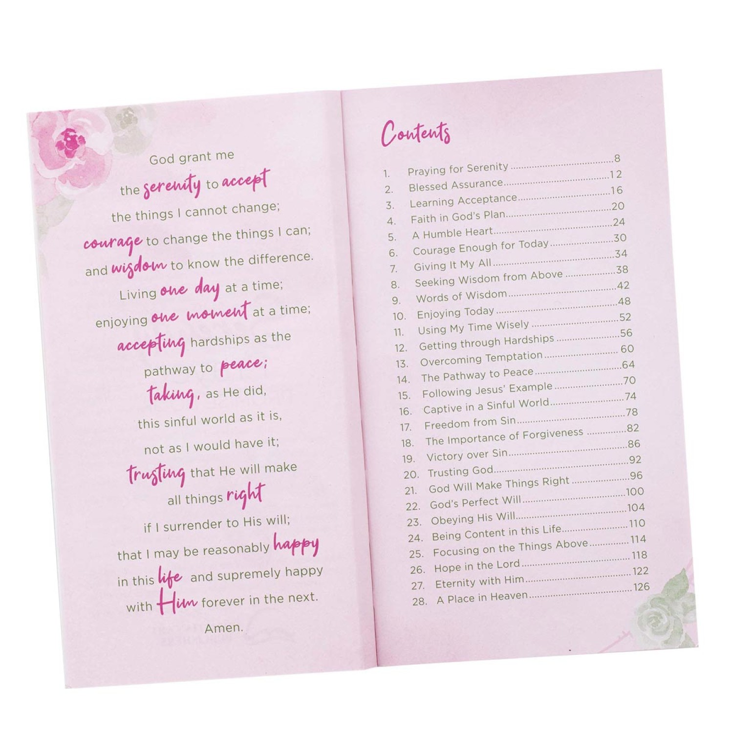 GP59-The Serenity Prayer Promise Book