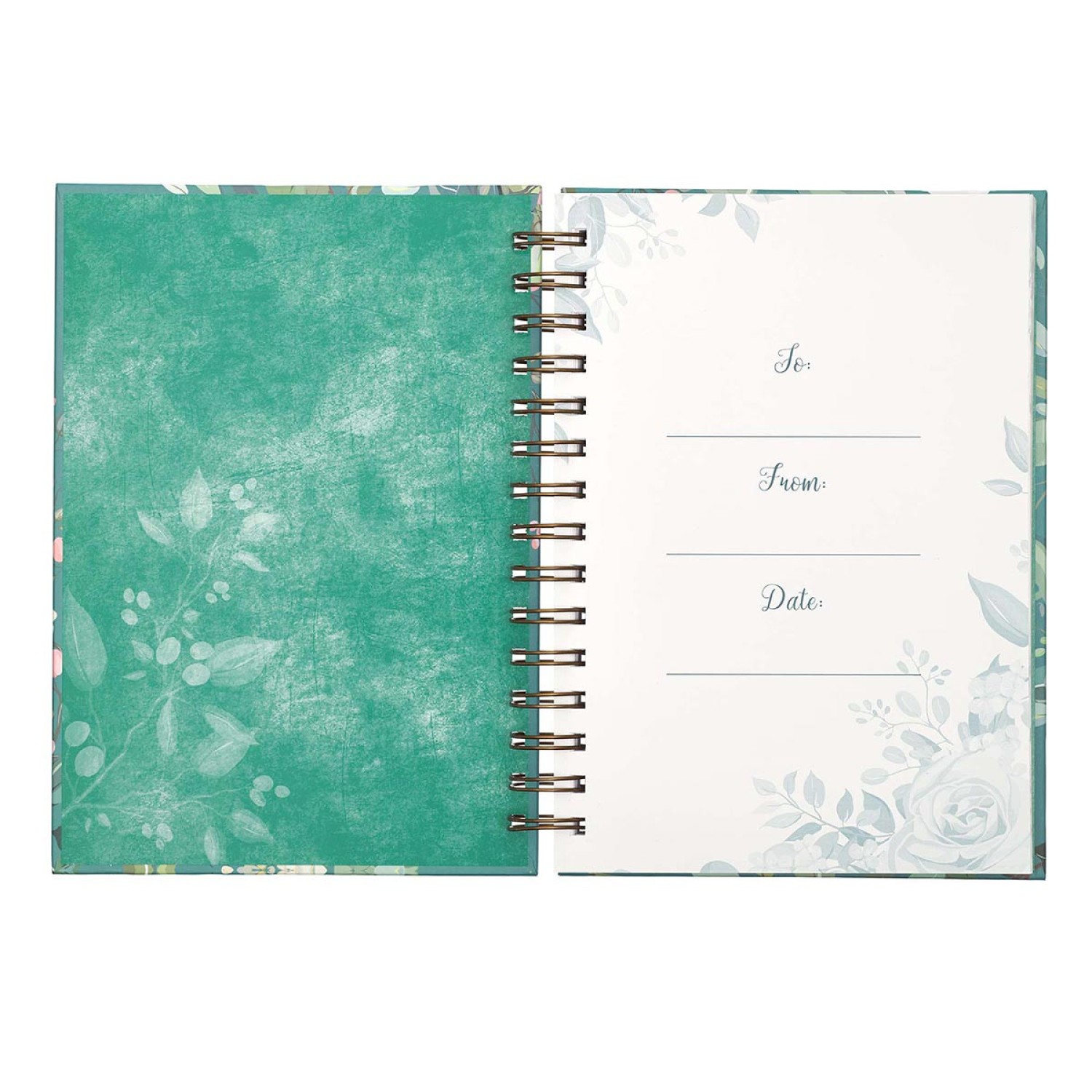 JLW064-That My Joy May Be In You Large Wirebound Journal in Teal - John ...