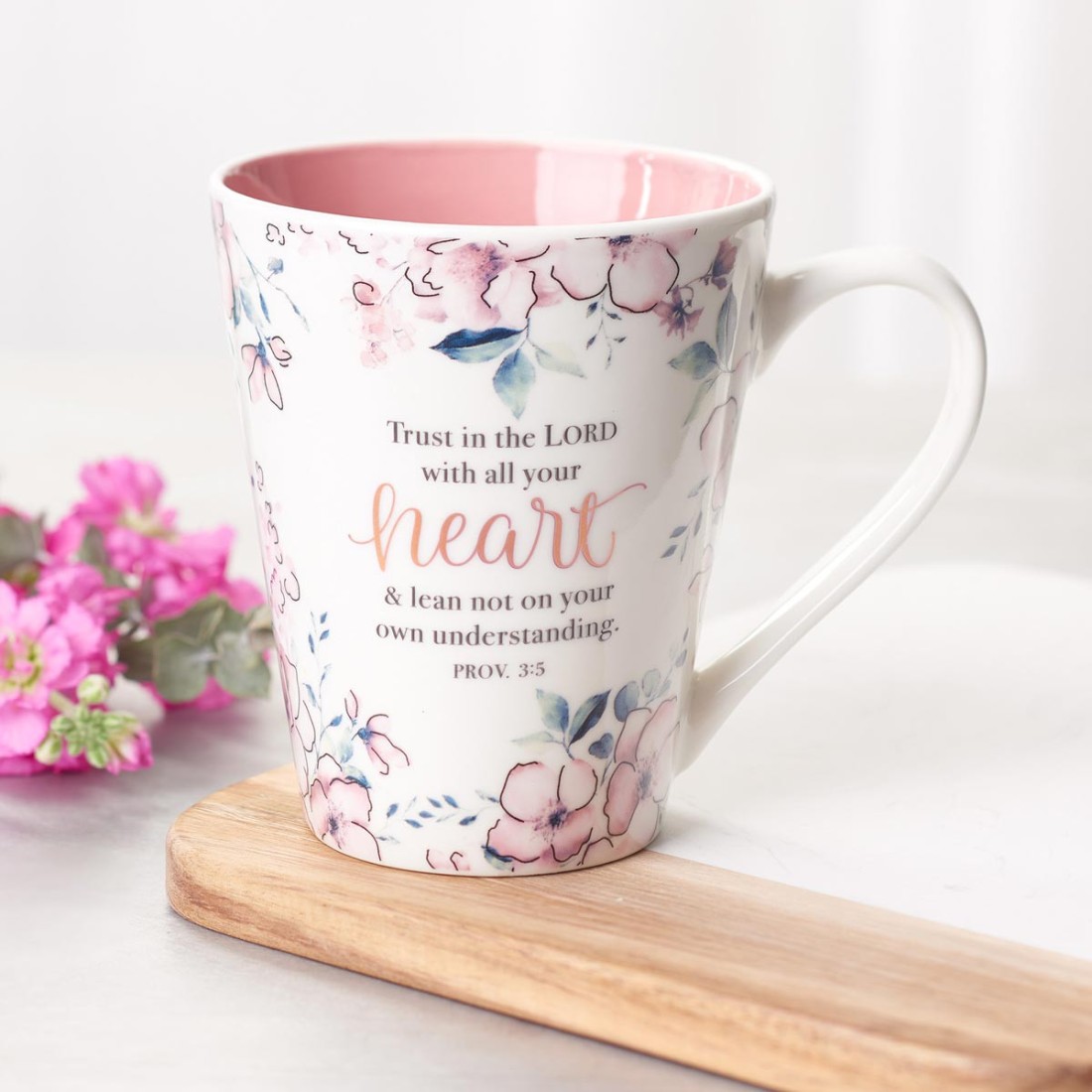 MUG583-Trust in the Lord Coffee Mug - Proverbs 3:5